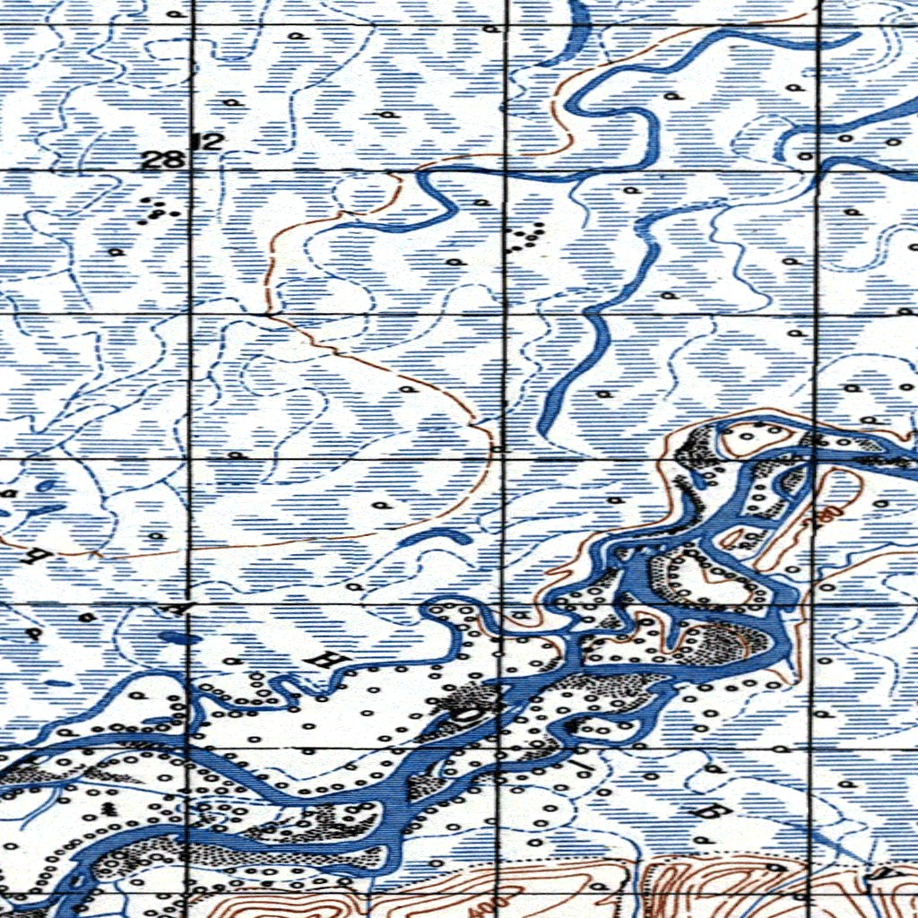 Soviet Genshtab Map - p56-055/056--(1951) - Russia by Avenza Systems ...