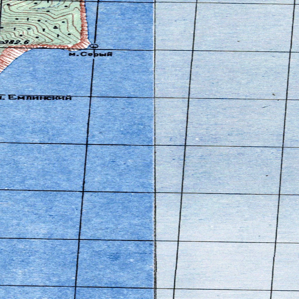 Soviet Genshtab Map - p56-131/132--(1951) - Russia by Avenza Systems ...
