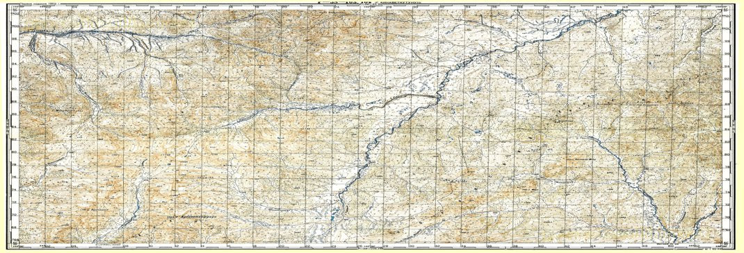 Soviet Genshtab Map - p58-103/104--(1952) - Russia by Avenza Systems ...