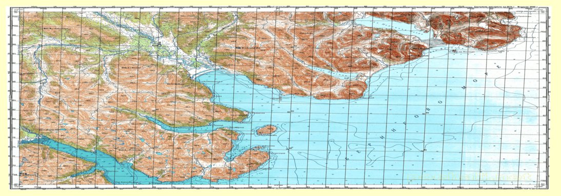 Soviet Genshtab Map - p59-105/106--(1974) - Russia by Avenza Systems ...