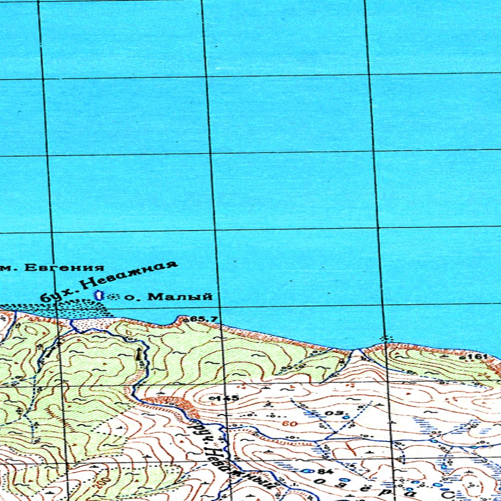 Soviet Genshtab Map - p58-075/076--(1952) - Russia by Avenza Systems ...