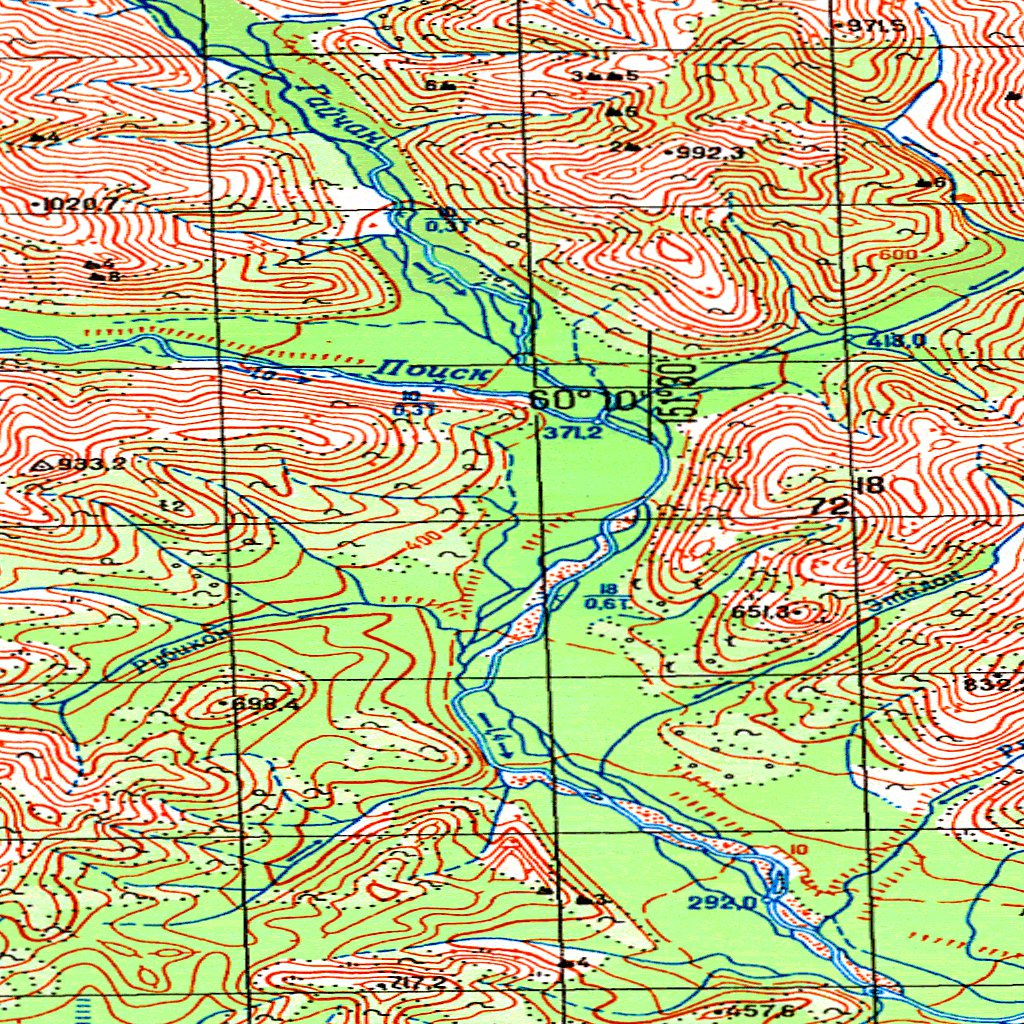 Soviet Genshtab Map - p56-135/136 - Russia by Avenza Systems Inc ...