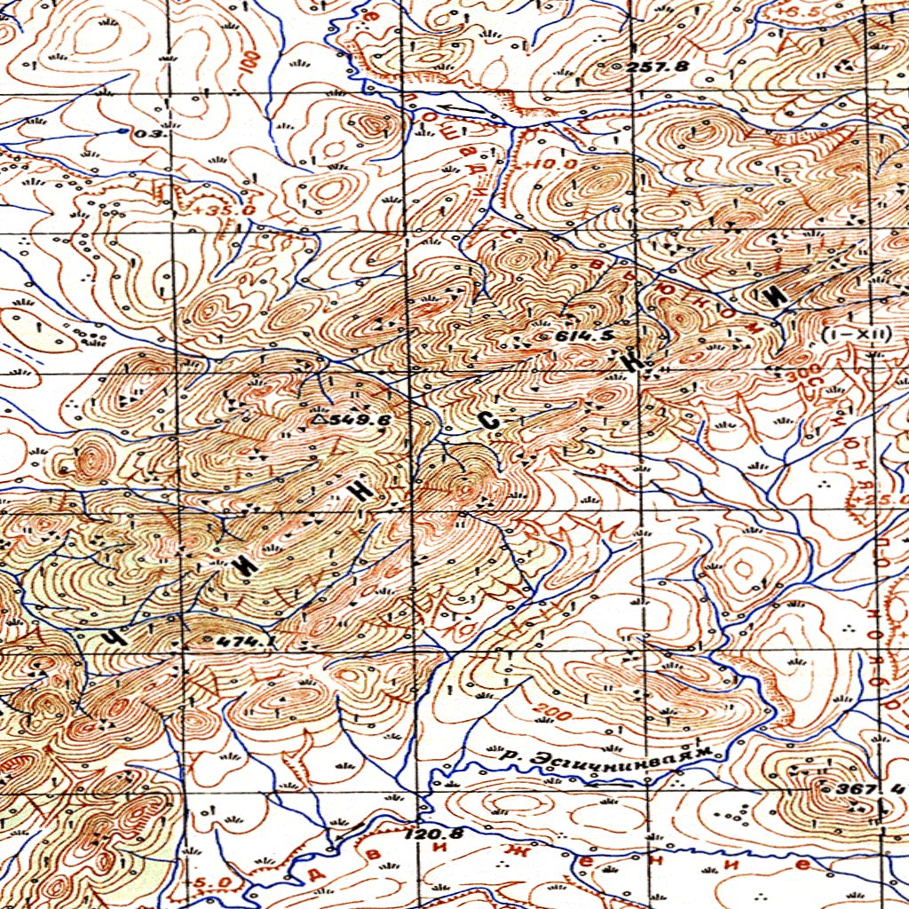 Soviet Genshtab Map - p58-089/090--(1949) - Russia by Avenza Systems ...
