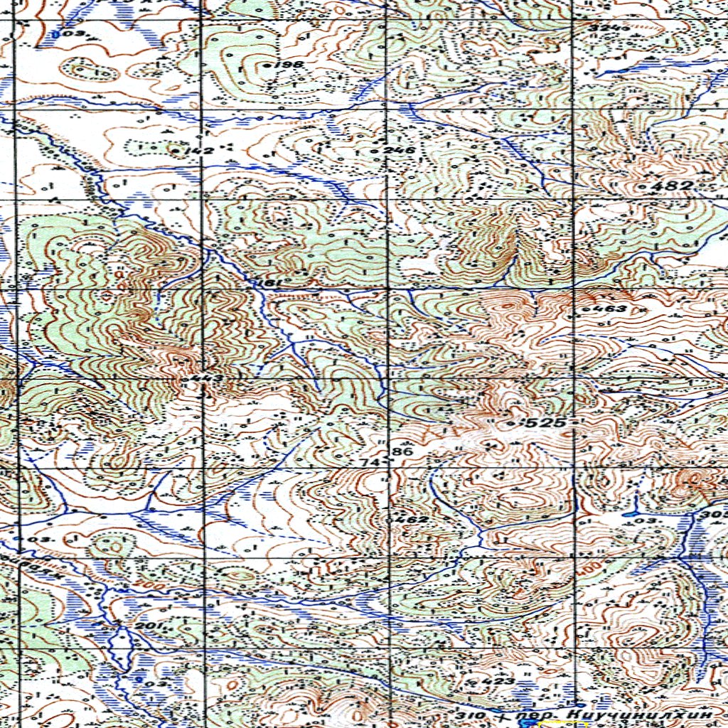 Soviet Genshtab Map - p58-101/102--(1949) - Russia by Avenza Systems ...