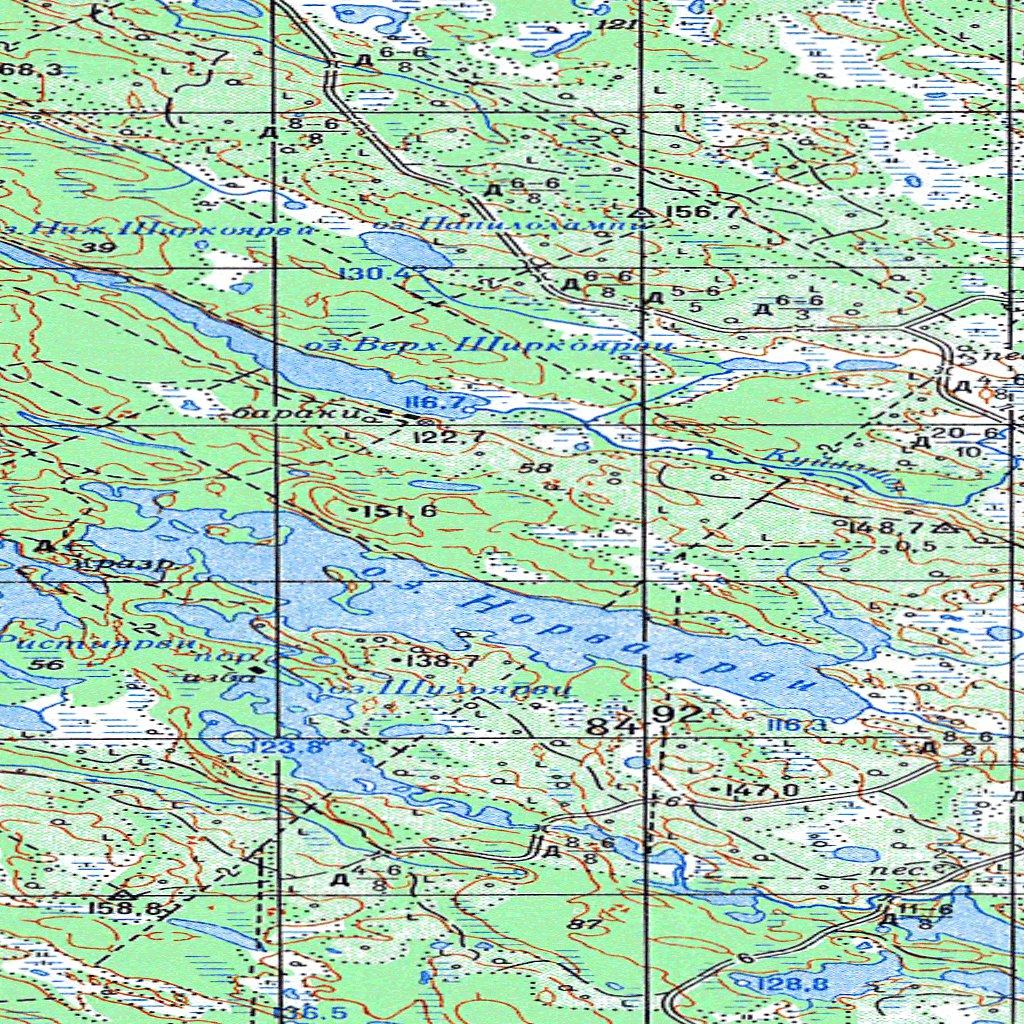 Soviet Genshtab Map - q36-113/114 - Russia by Avenza Systems Inc ...