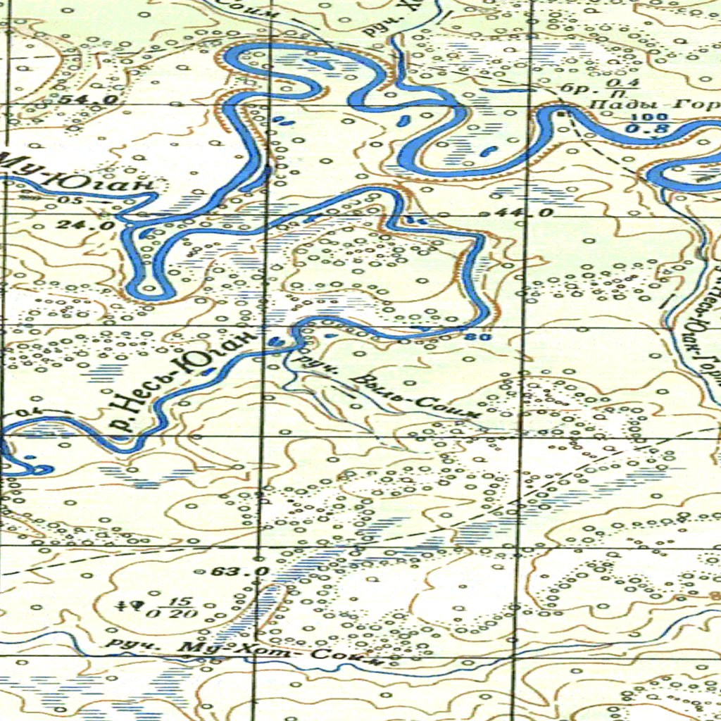Soviet Genshtab Map - q41-115/116 - Russia by Avenza Systems Inc ...