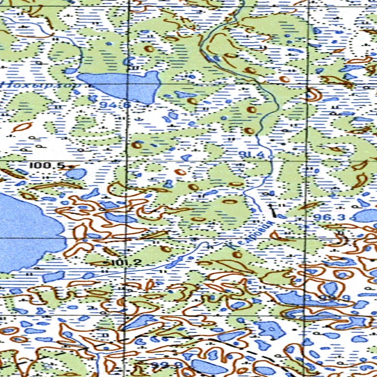 Soviet Genshtab Map - q42-127/128 - Russia by Avenza Systems Inc ...