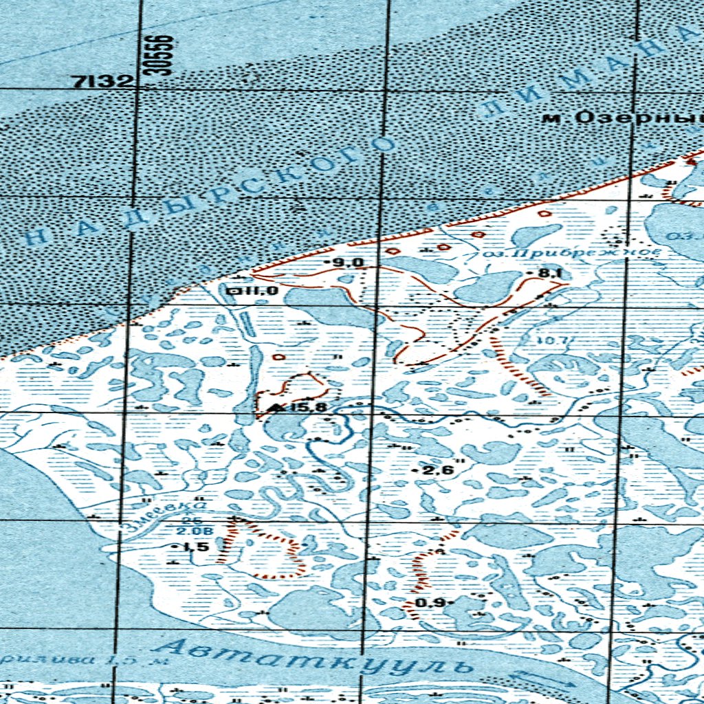 Soviet Genshtab Map - q60-141/142 - Russia by Avenza Systems Inc ...