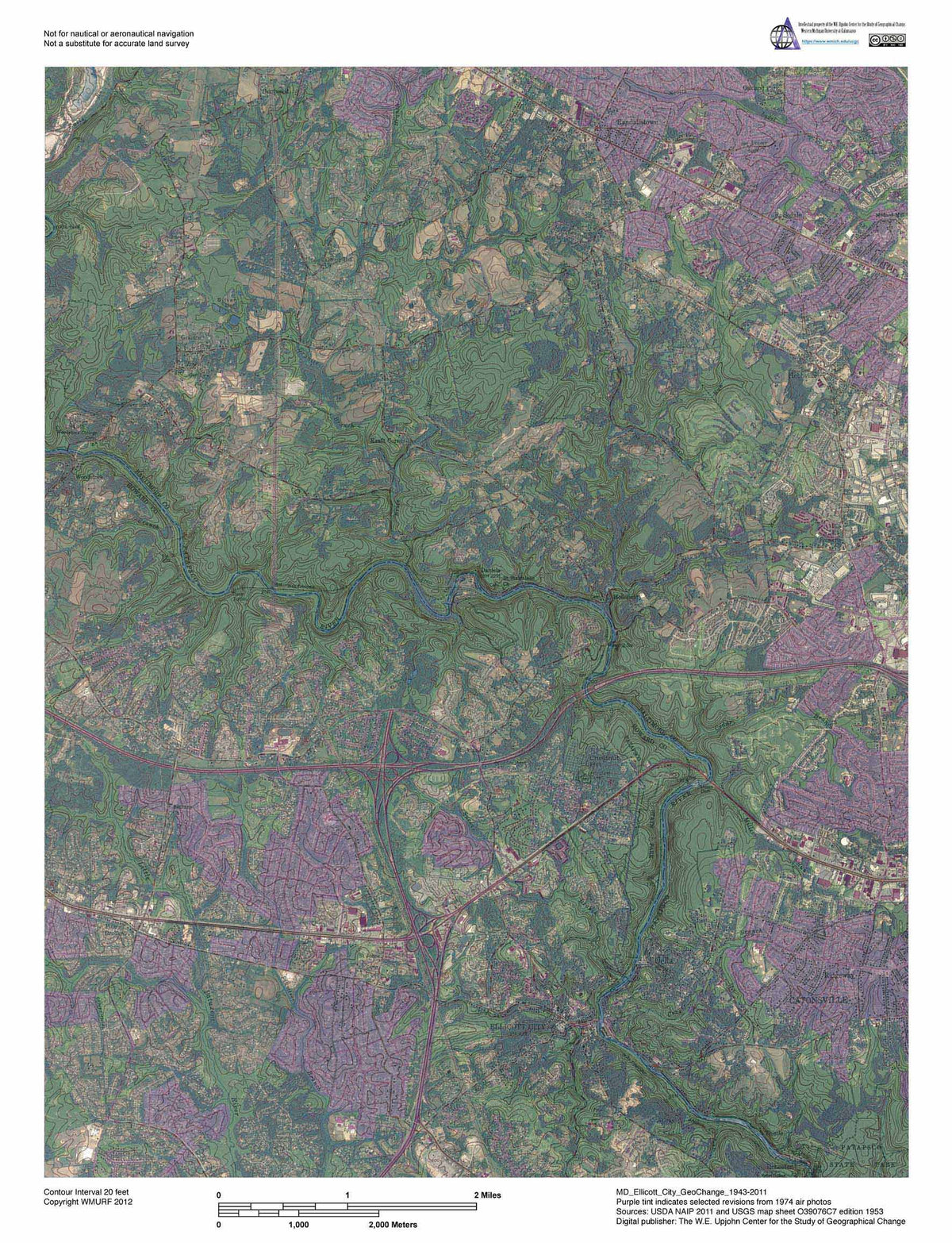 Patapsco Valley State Park, Maryland (Bundle) Map by Western Michigan ...