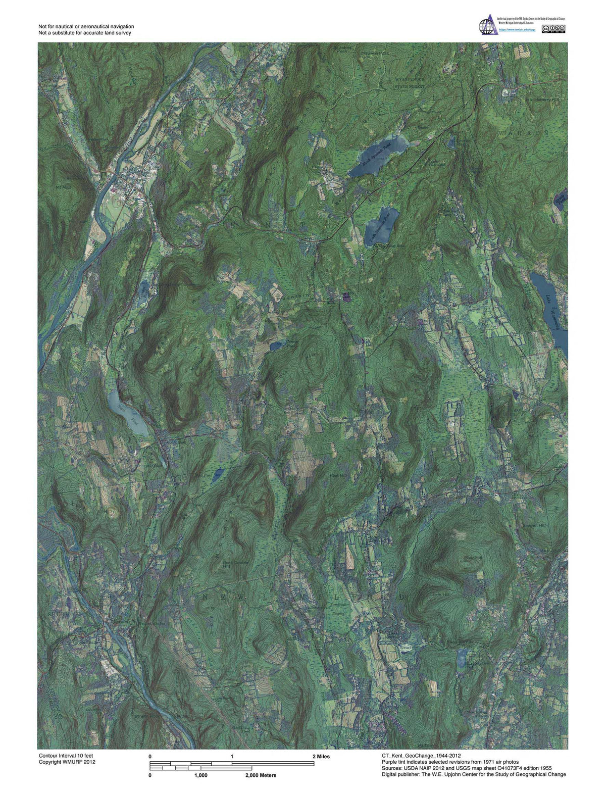 Appalachian Trail, Massachusetts & Connecticut (Bundle) Map by Western ...