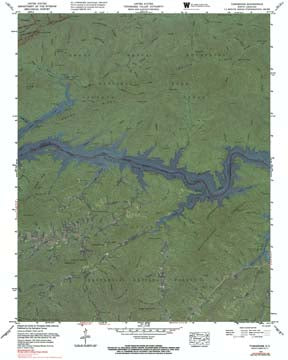 Appalachian Trail, North Carolina (Bundle) Map by Western Michigan ...