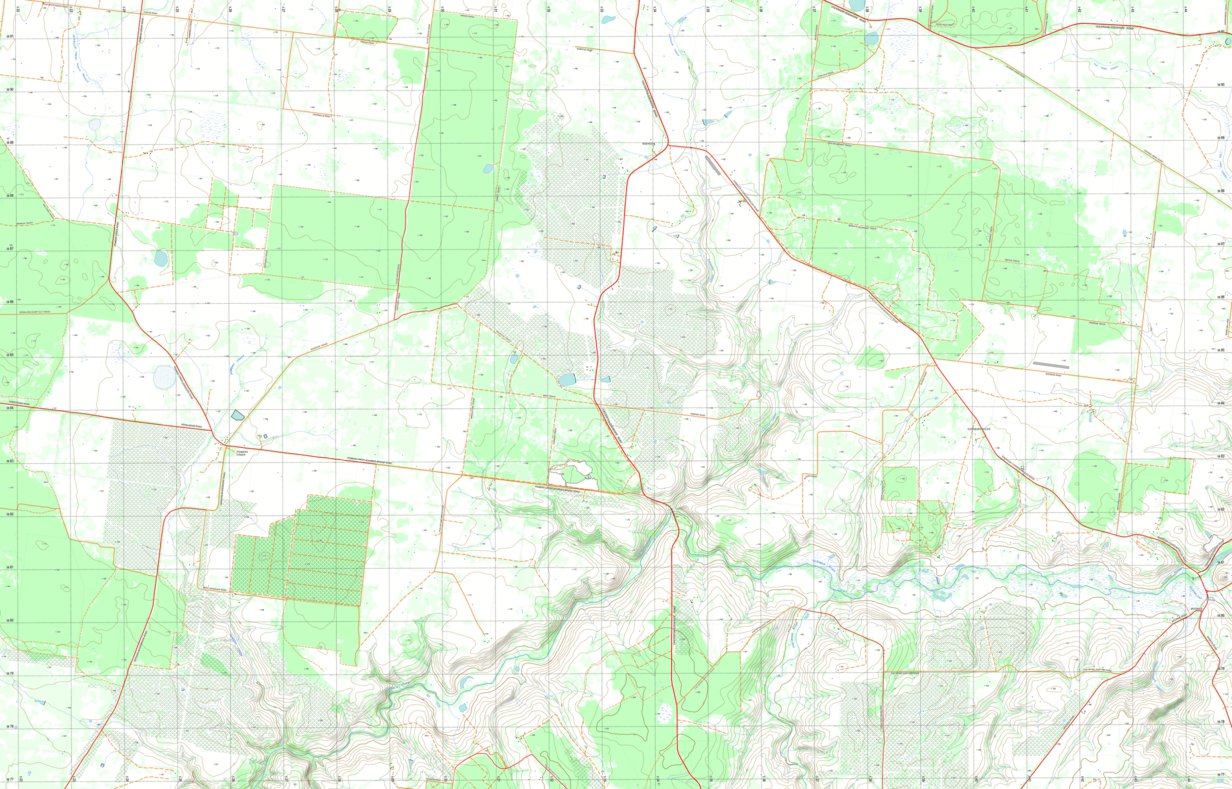 7123-1-S EDENHOPE SOUTH Map by nswtopo | Avenza Maps