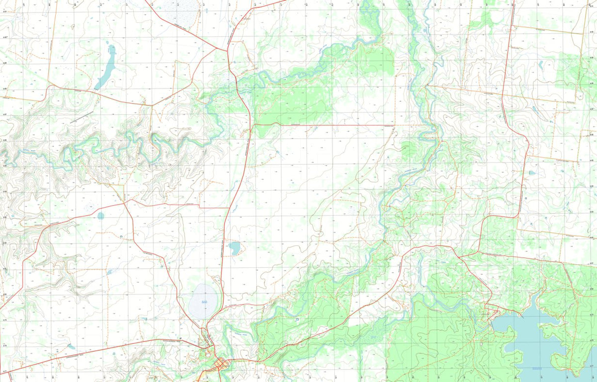 7223-1-S BALMORAL SOUTH Map by nswtopo | Avenza Maps