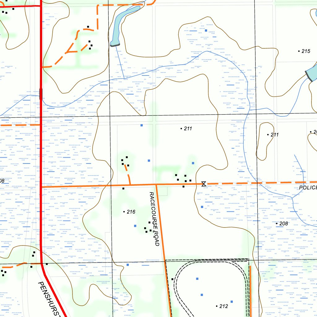 7322-2-N PENSHURST NORTH Map by nswtopo | Avenza Maps