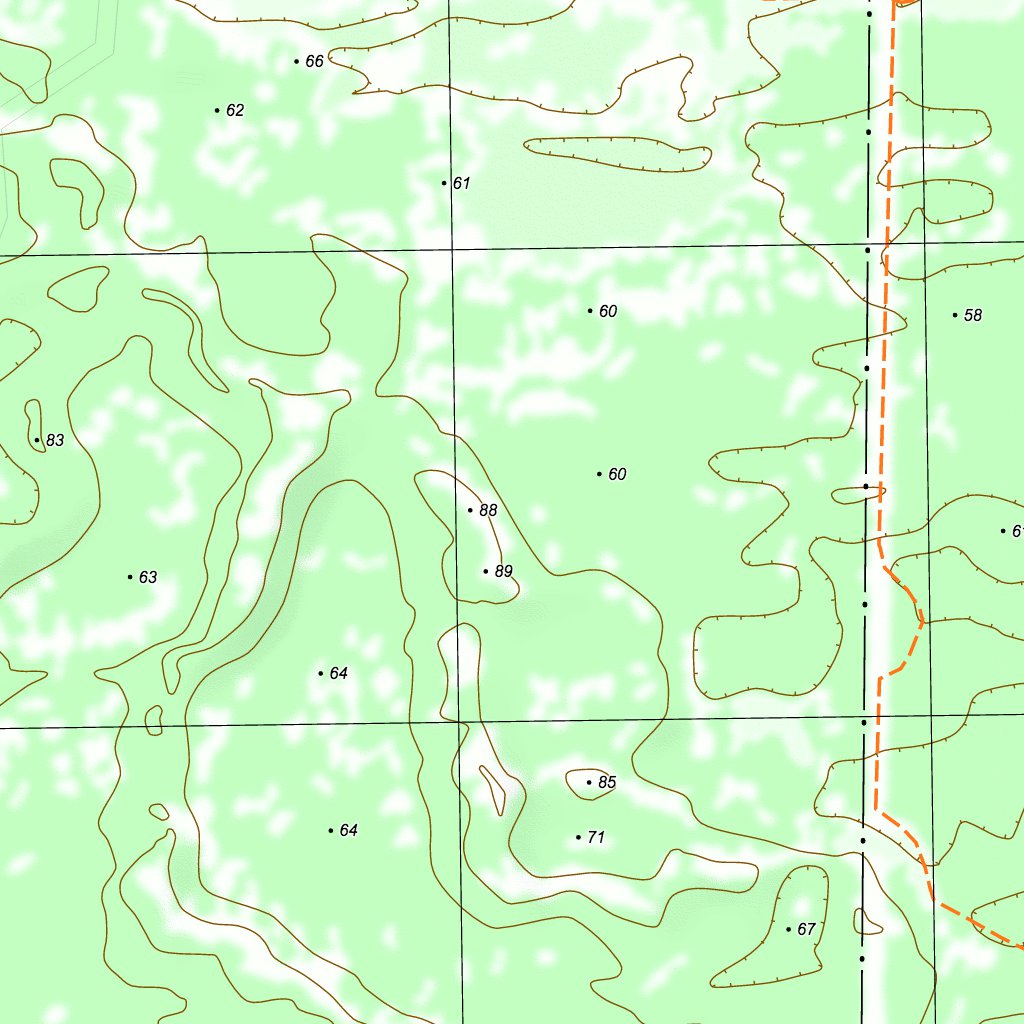 7327-1-S OUYEN SOUTH Map by nswtopo | Avenza Maps