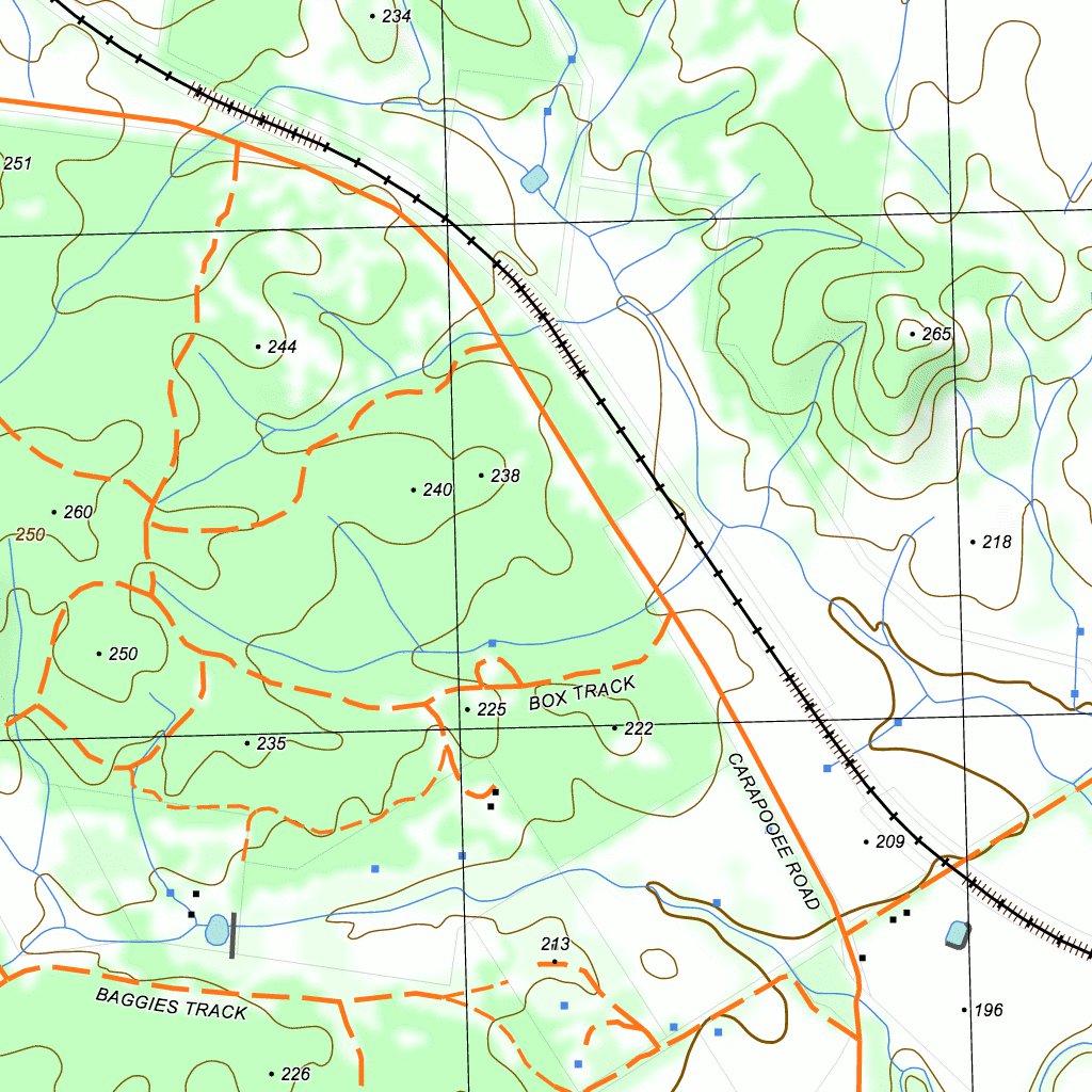 7524-1-S SAINT ARNAUD SOUTH Map by nswtopo | Avenza Maps