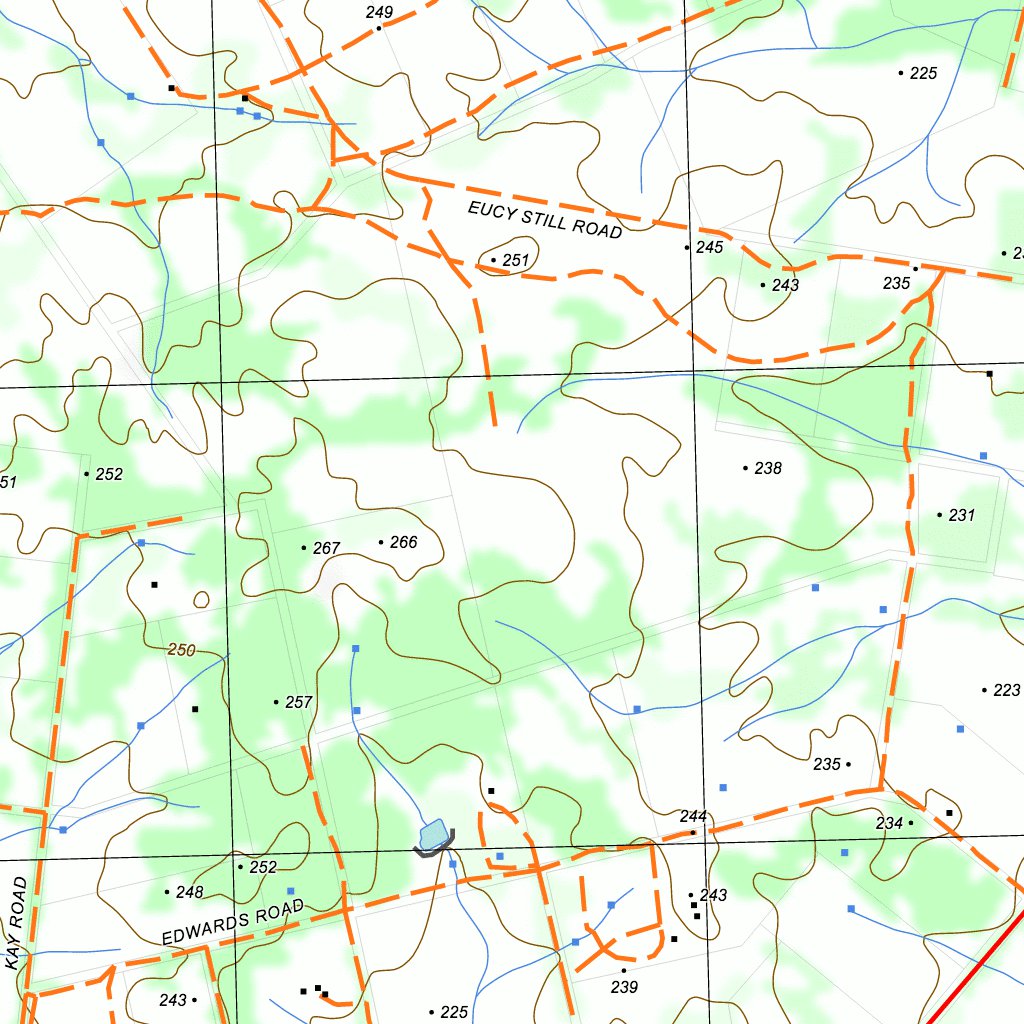 7524-1-N SAINT ARNAUD NORTH Map by nswtopo | Avenza Maps