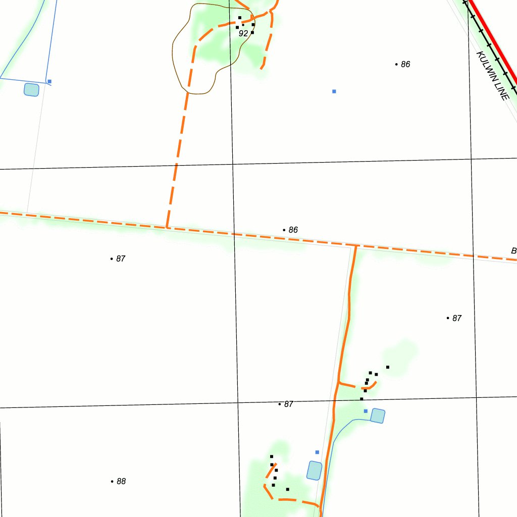 7526-3-N NULLAWIL NORTH Map by nswtopo | Avenza Maps