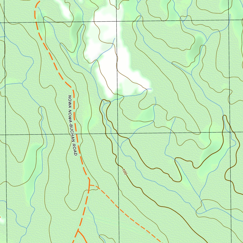 8522-4-S NOWA NOWA SOUTH Map by nswtopo | Avenza Maps