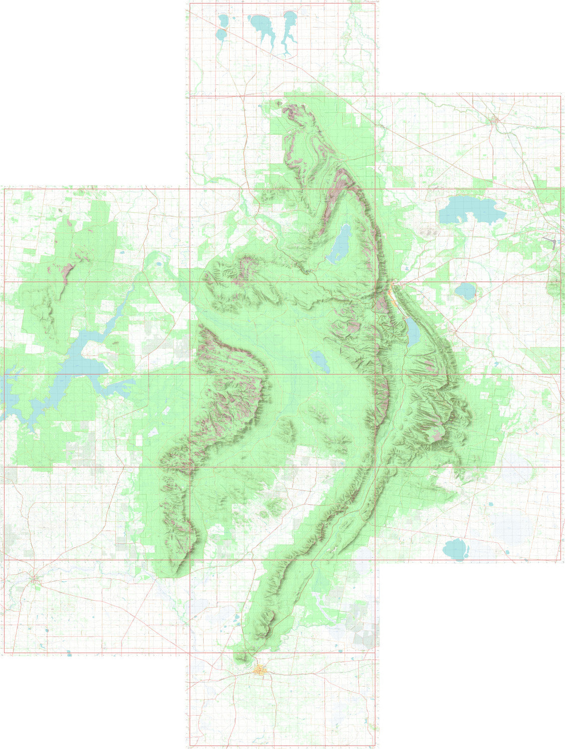 The Grampians Map by nswtopo | Avenza Maps