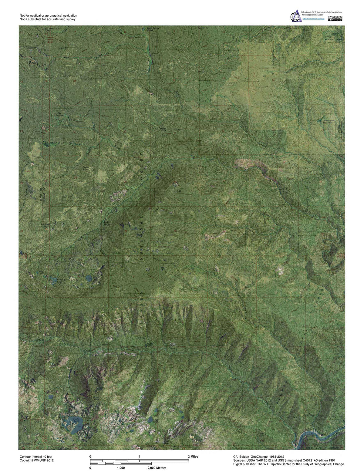 Pacific Crest Trail, California - Section N (Bundle) Map by Western ...