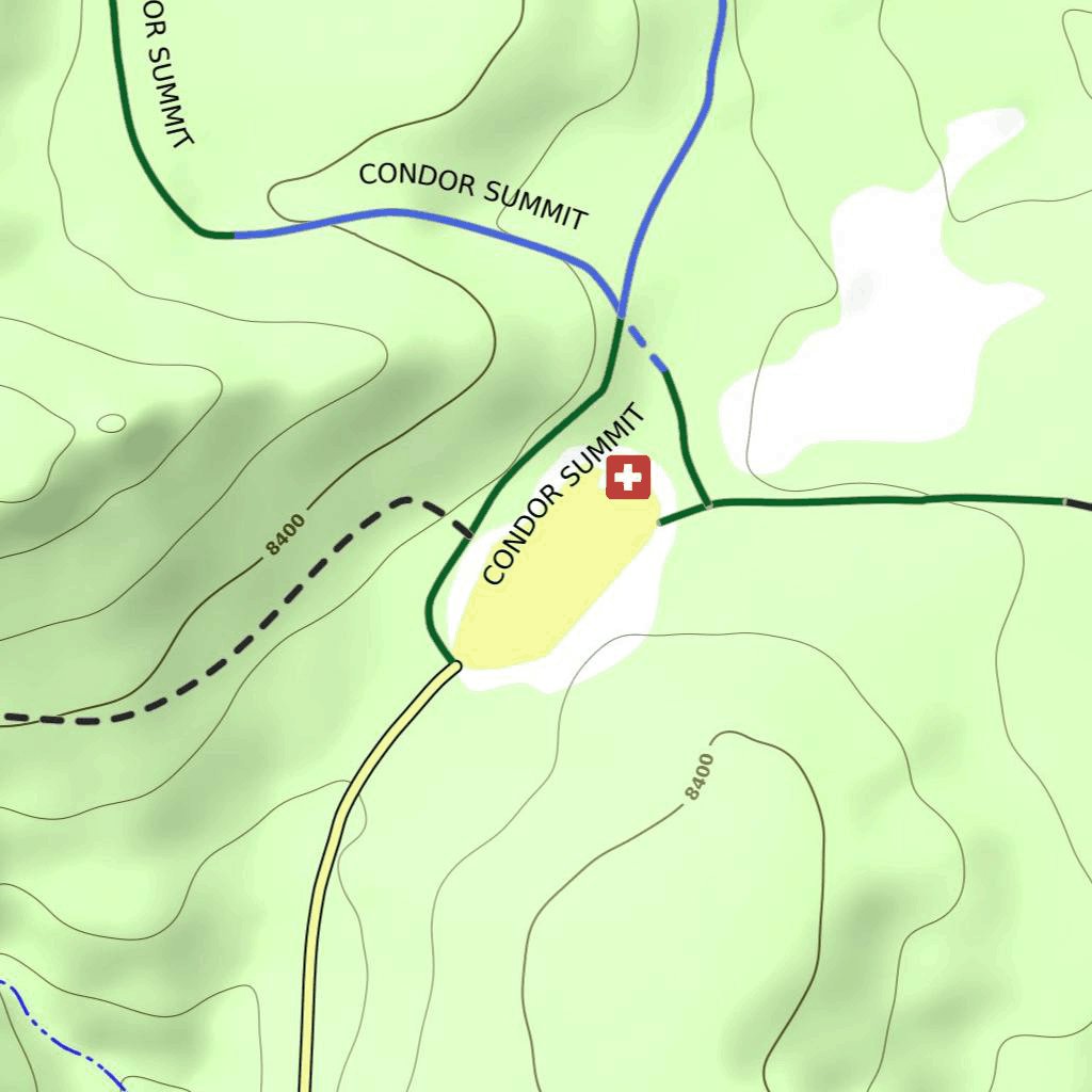 Mount Pinos Winter Sports Area Map by Southern California Nordic Ski ...