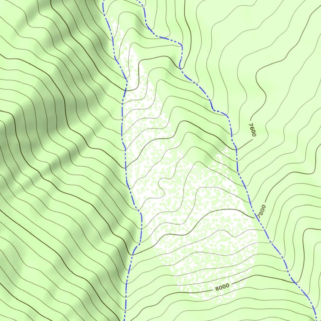 Mount Pinos Winter Sports Area Map by Southern California Nordic Ski ...