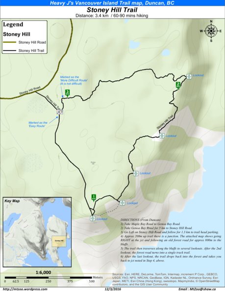 Stoney Hill Trail - Heavy-J Map by HeavyJ Maps | Avenza Maps
