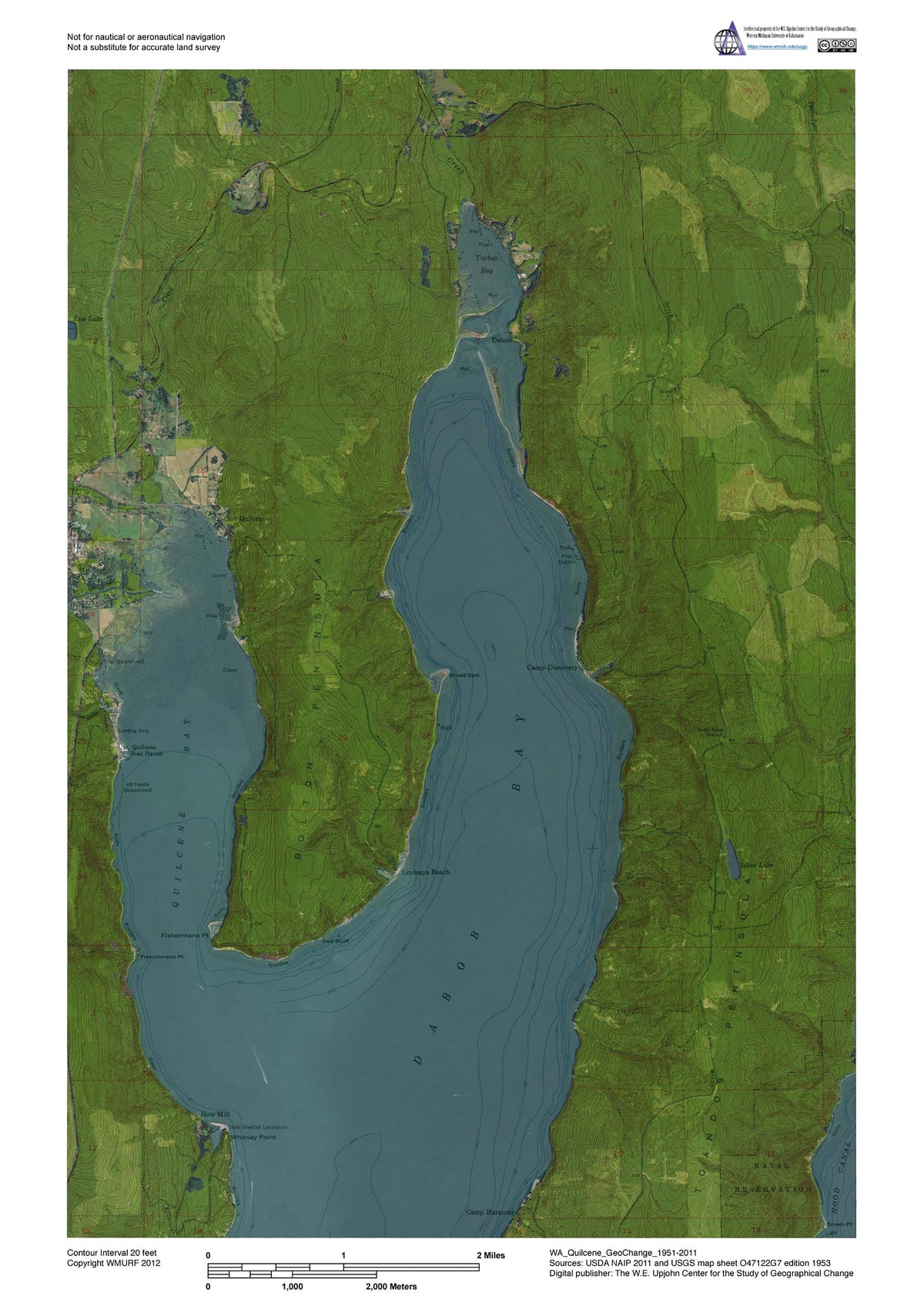 Puget Sound North, Washington (Bundle) Map by Western Michigan ...
