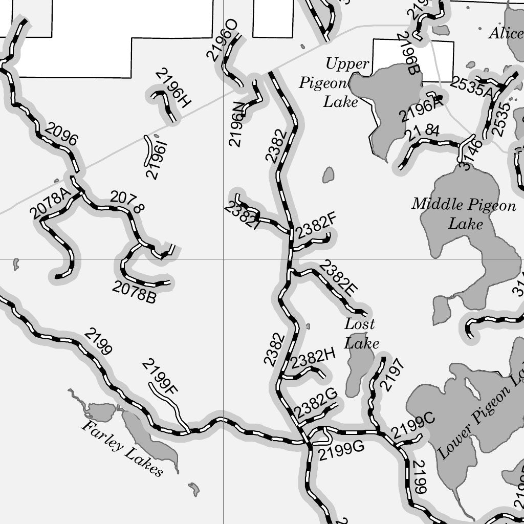 Chippewa NF MVUM Northwest Map by US Forest Service R9 | Avenza Maps