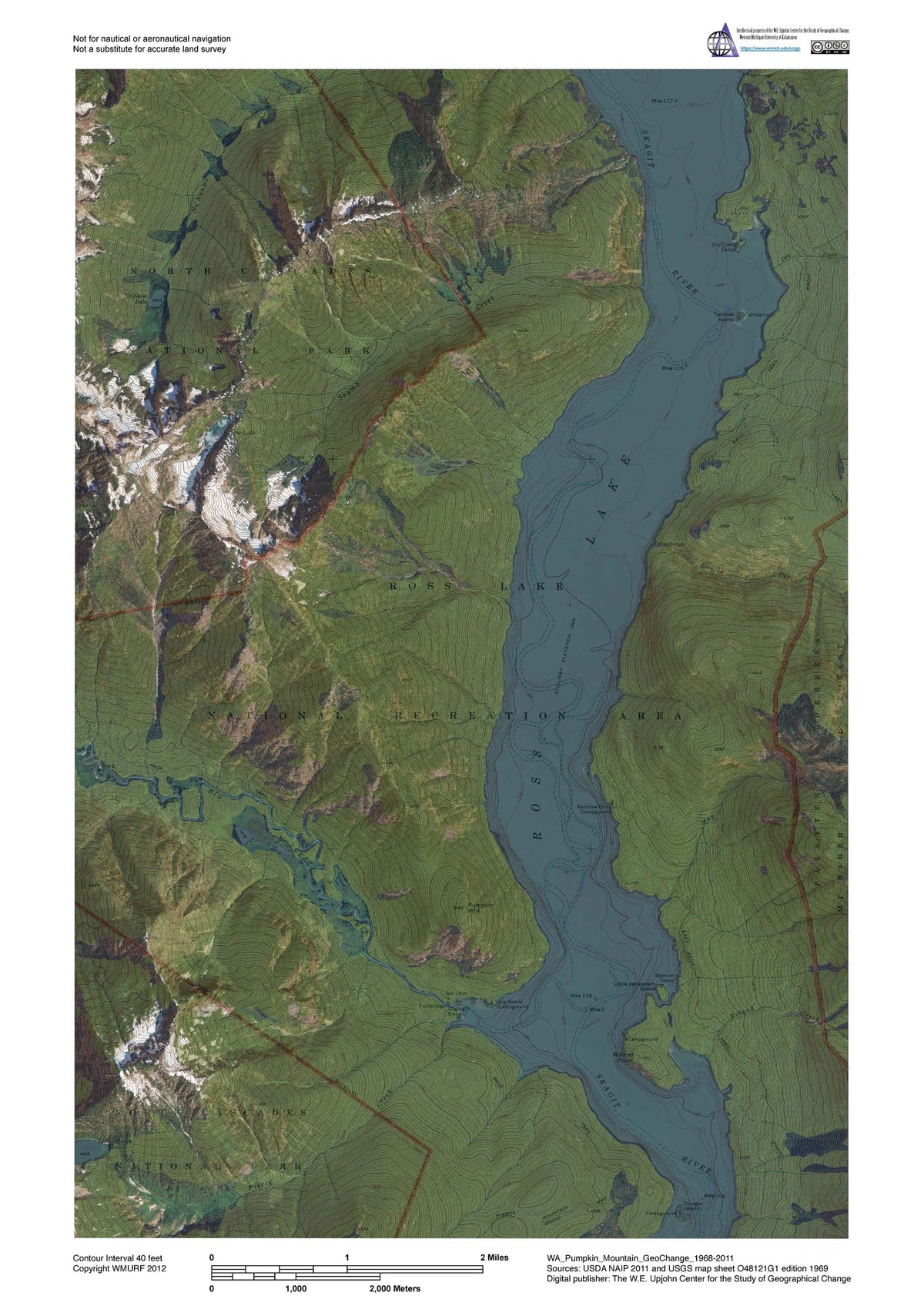 Stephen Mather Wilderness Area, Washington (Bundle) Map by Western ...