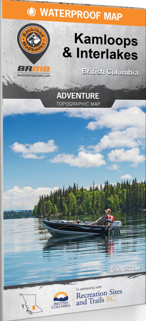 Kamloops and Interlakes Recreation Map (BC Rec Map Bundle) by Backroad ...