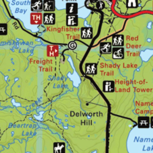 Map80 Waskesiu Lake - Saskatchewan Map by Backroad Mapbooks | Avenza Maps