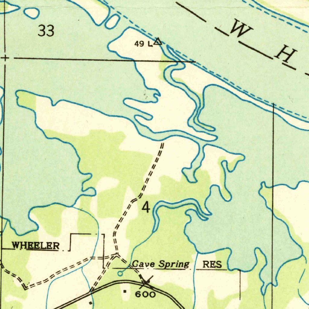 Mason Ridge, AL (1936, 24000-Scale) Map by United States Geological ...