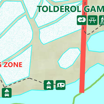 Tolderol Game Reserve Map by Department for Environment and Water ...