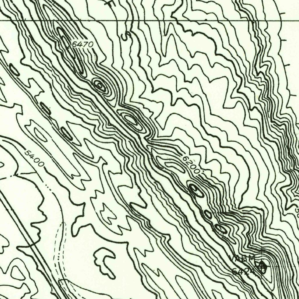 The Gap, AZ (1957, 24000-Scale) Map by United States Geological Survey ...
