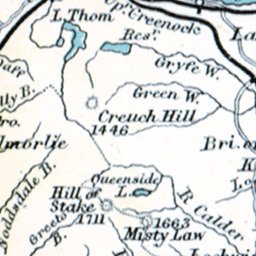 River of Clyde and Firth of Clyde Map, 1909 by Waldin | Avenza Maps