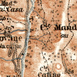 Sabine Hills with Tivoli Map, 1909 by Waldin | Avenza Maps