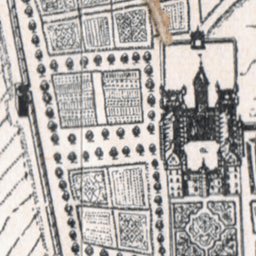 Bird's-eye view to Edinburgh of 1647, 1908 Map by Waldin | Avenza Maps