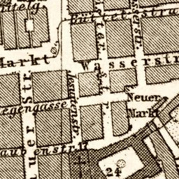Posen (Poznań) city Map, 1887 by Waldin | Avenza Maps