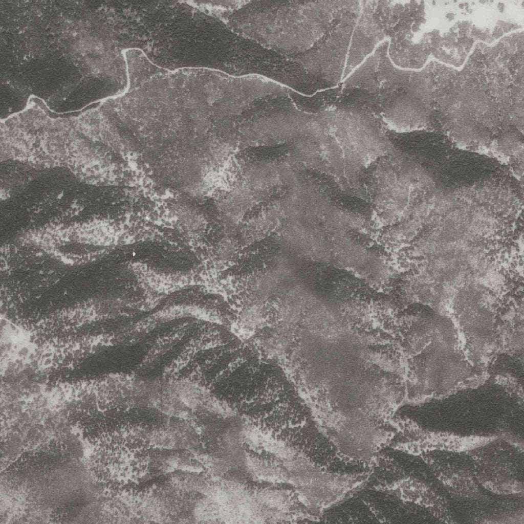 Burnt Peak, CA (1978, 24000-Scale) Map by United States Geological ...