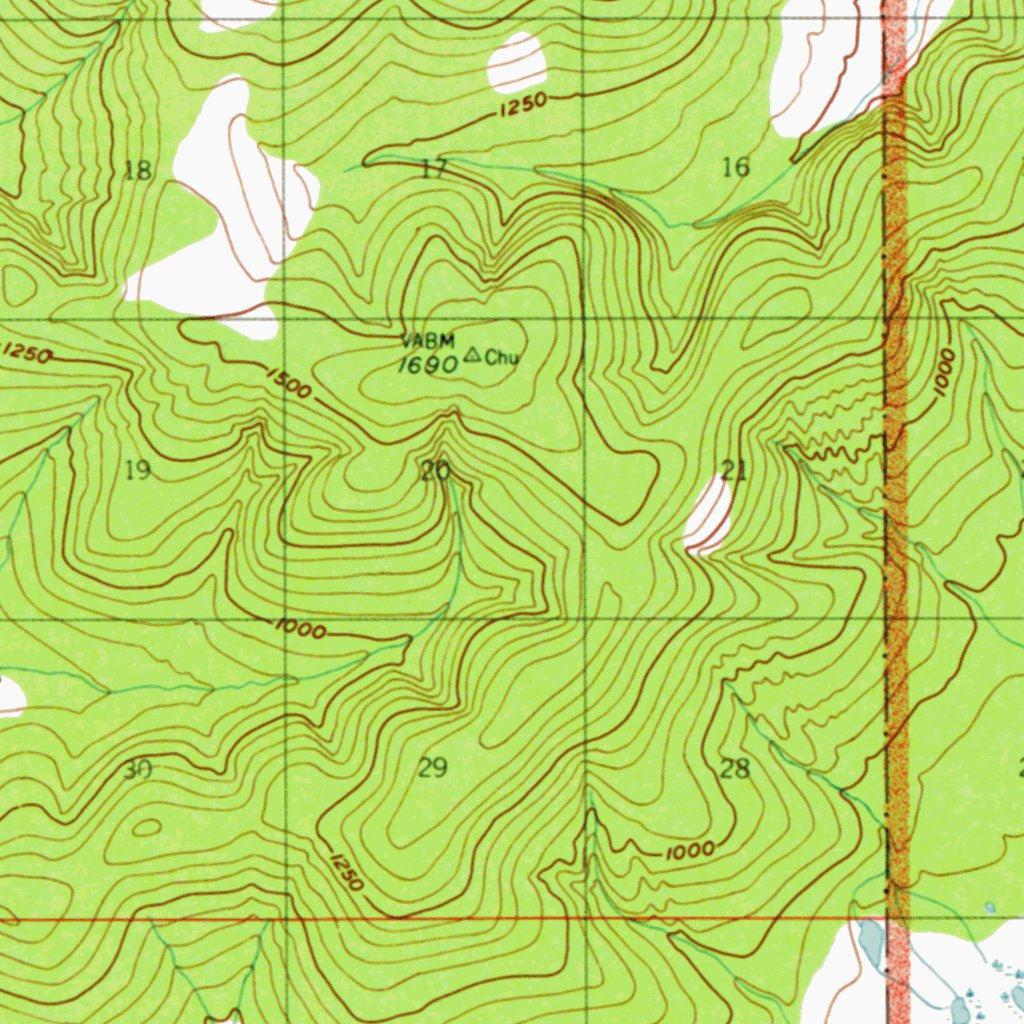 AK-MT MCKINLEY D5: Authoritative US Topos 1953 Map by Western Michigan ...