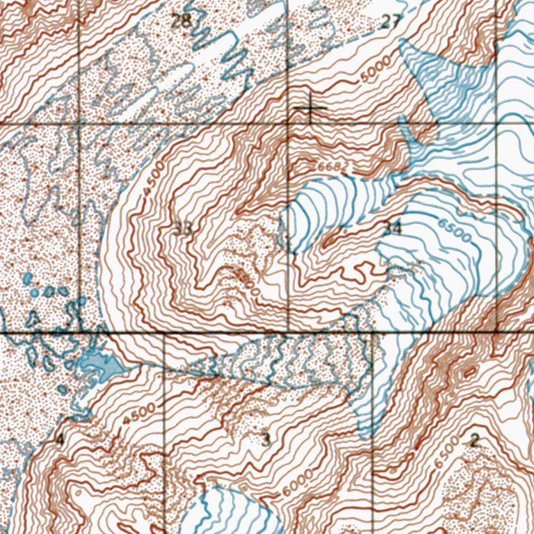 AK-MCCARTHY D8: Authoritative US Topos 1960 Map by Western Michigan ...