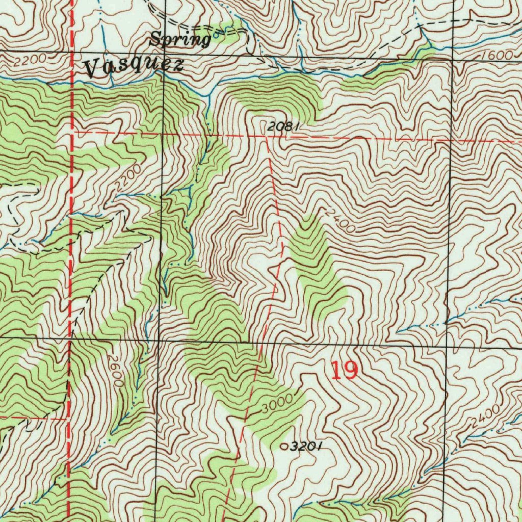 Cerro Colorado, CA (2000, 24000-Scale) Map by United States Geological ...