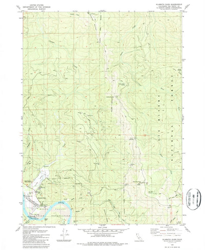 Klamath Glen, CA (1982, 24000-Scale) Map by United States Geological ...