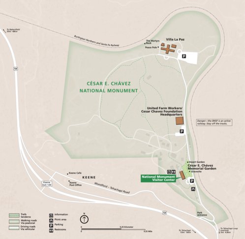 Cesar Chavez National Monument Map by US National Park Service | Avenza ...