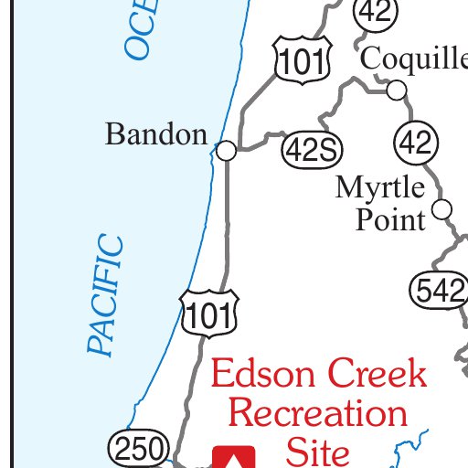 Edson Creek Recreation Site Map by Bureau of Land Management - Oregon ...