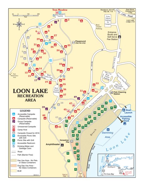 Loon Lake Recreation Area Map by Bureau of Land Management - Oregon ...