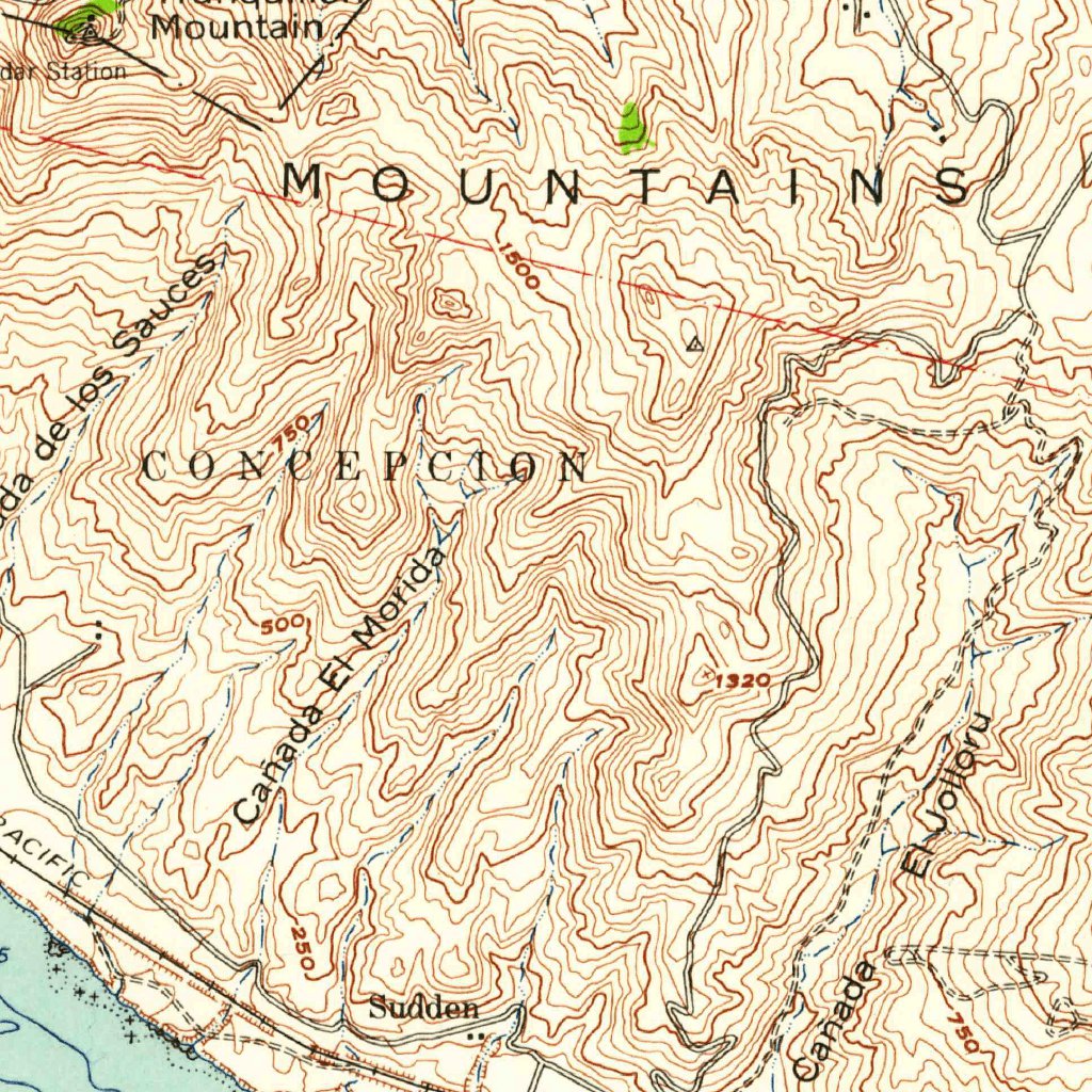 Point Arguello, CA (1947, 62500-Scale) Map by United States Geological ...