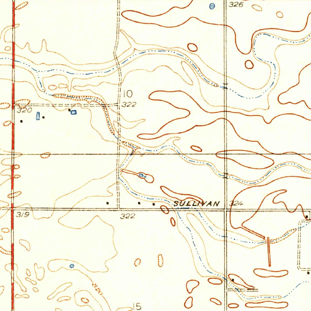 Rio Bravo, CA (1931, 31680-Scale) Map by United States Geological ...